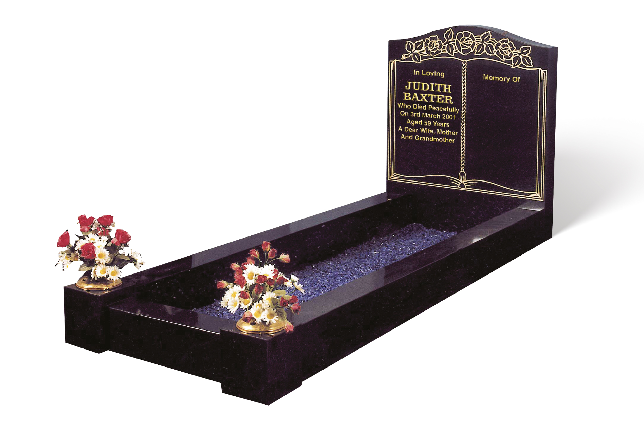 Full Grave Memorials and Kerbs | Robertson Memorials