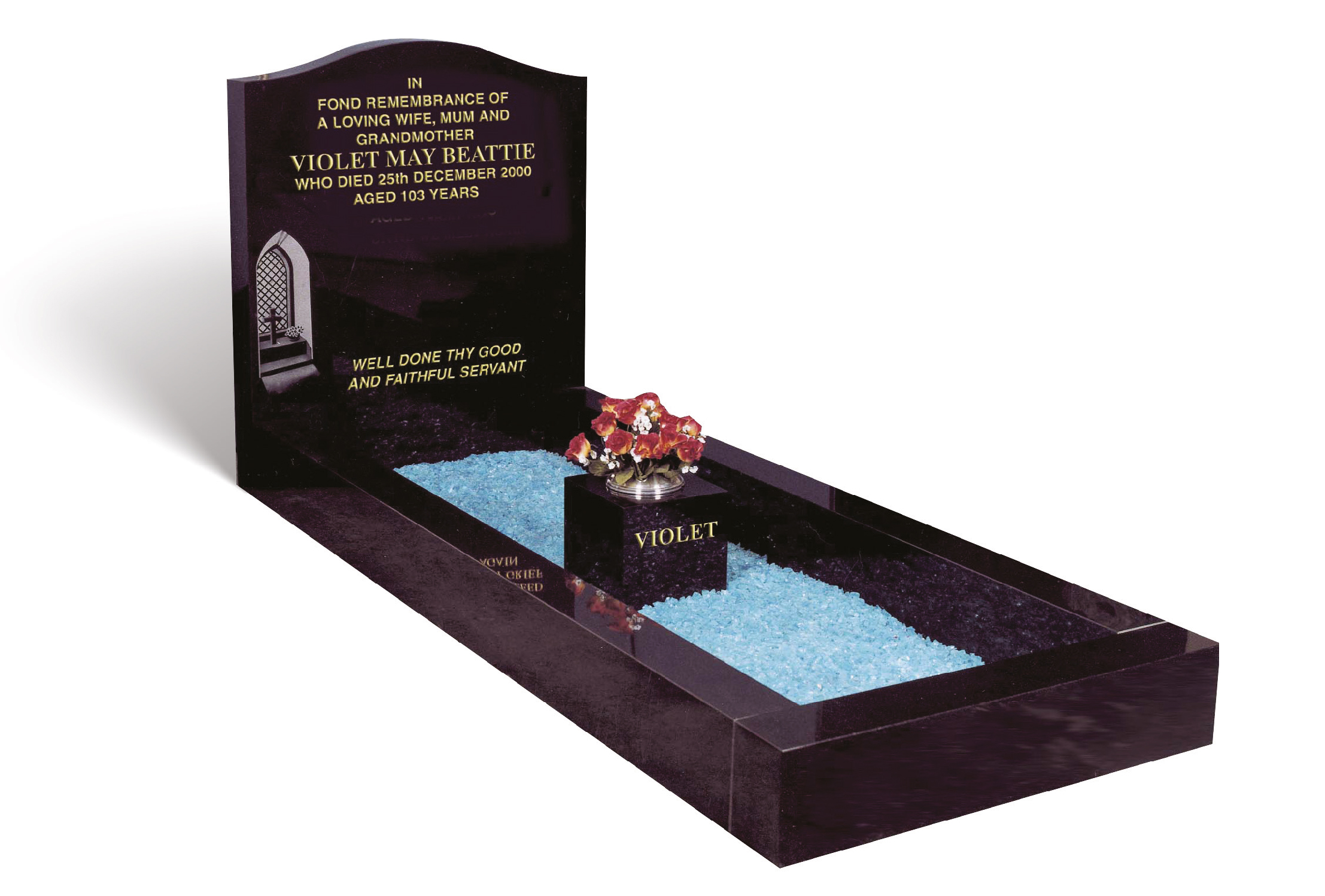 Full Grave Memorials and Kerbs | Robertson Memorials