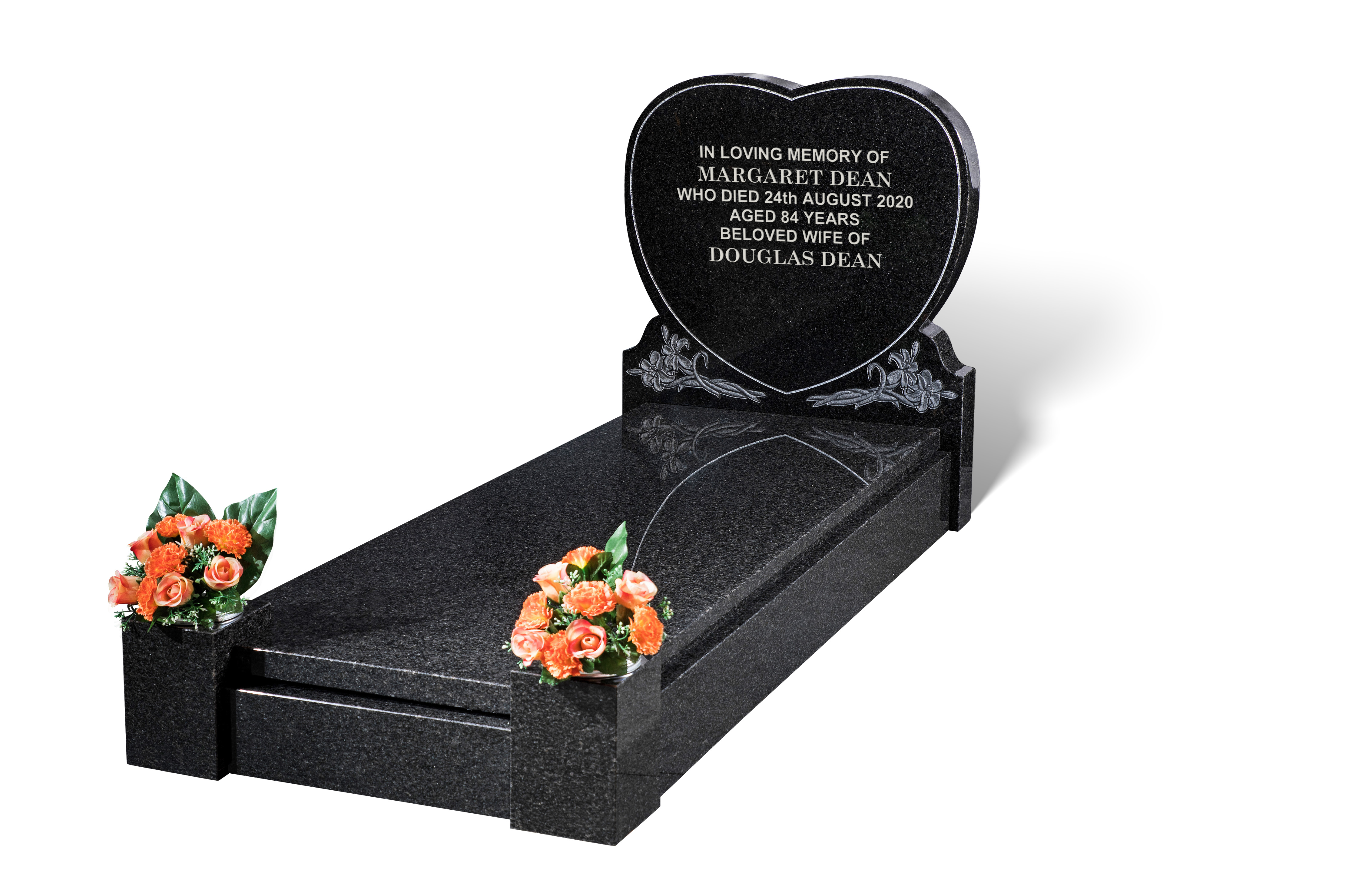 Full Grave Memorials and Kerbs | Robertson Memorials